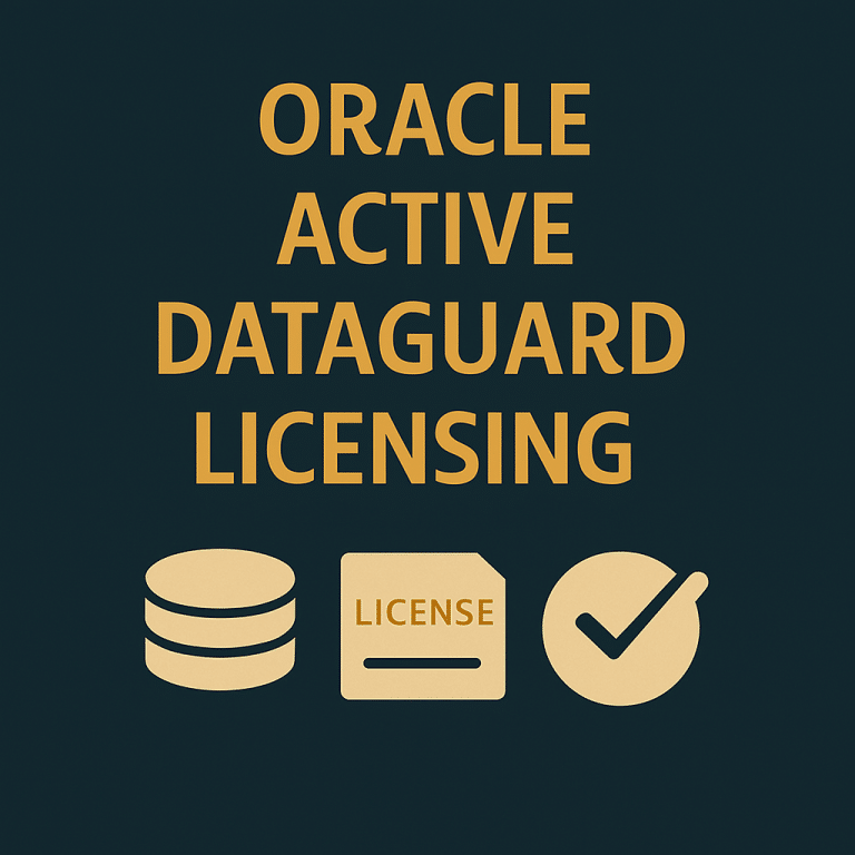 Oracle Active Dataguard Licensing