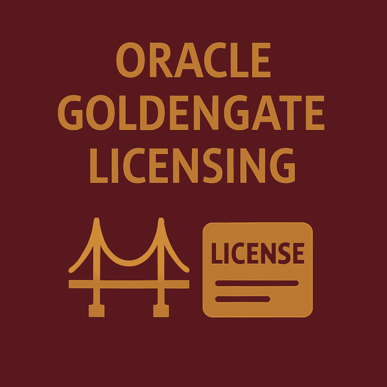 Oracle Goldengate Licensing Guide