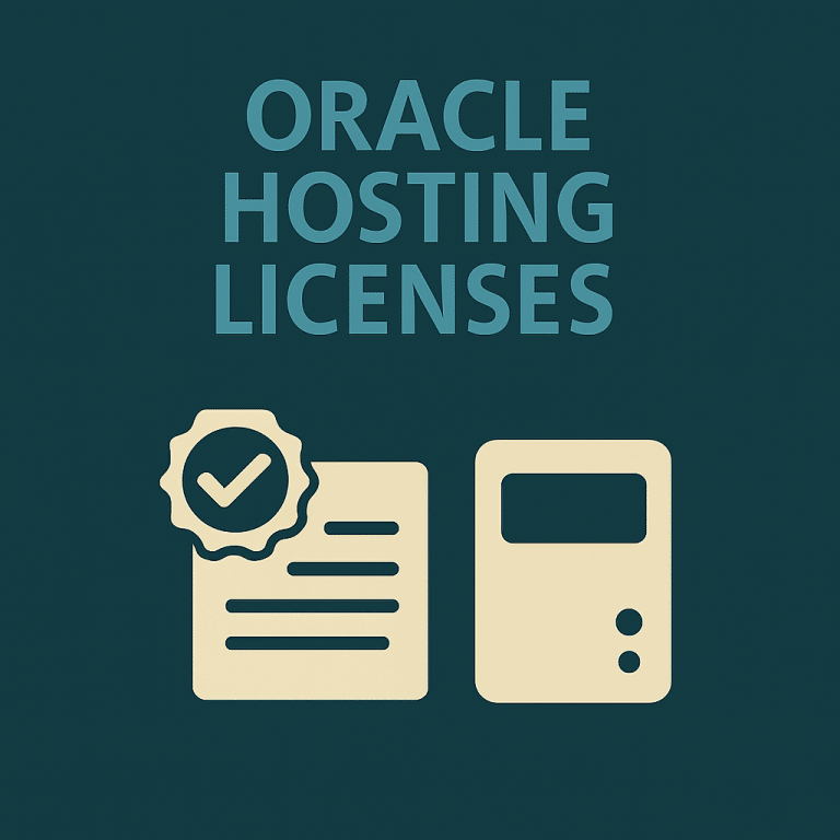 Oracle Proprietary Application Hosting (PAH) License Model