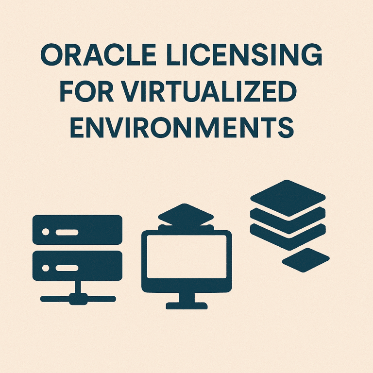 Oracle Licensing for Virtualized Environments