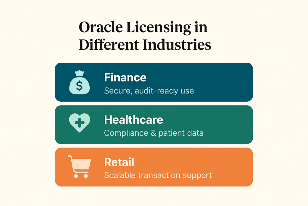 Oracle Licensing in Different Industries