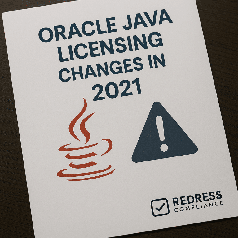 Oracle Java Licensing Changes in 2021
