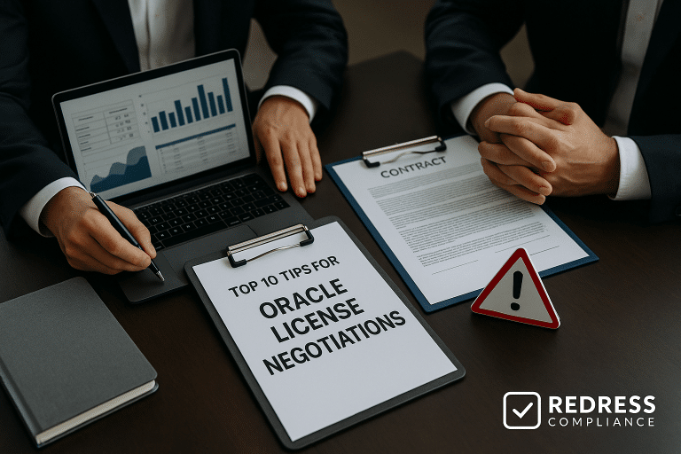 Top 10 Tips for Oracle License Negotiations