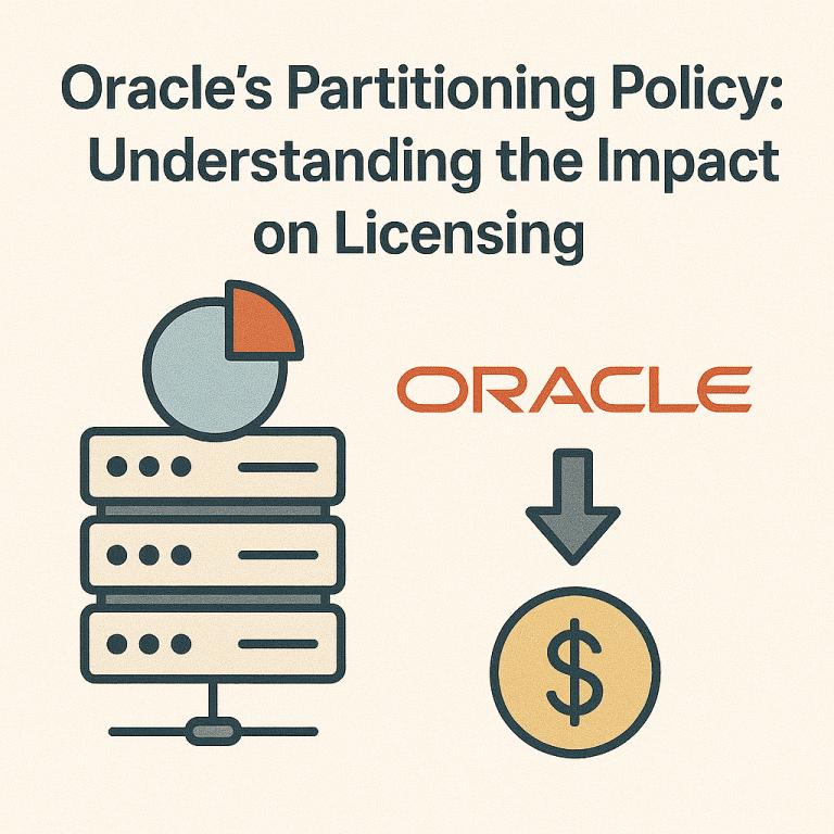 Oracle Partitioning Policy: The Impact on Licensing