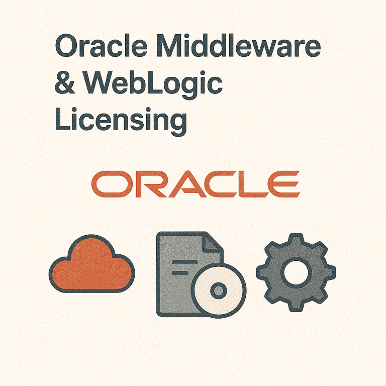 Oracle Middleware & WebLogic Licensing