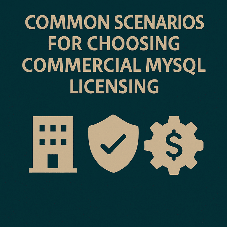 Oracle MySQL Licensing and Support: A Complete Advisory Guide