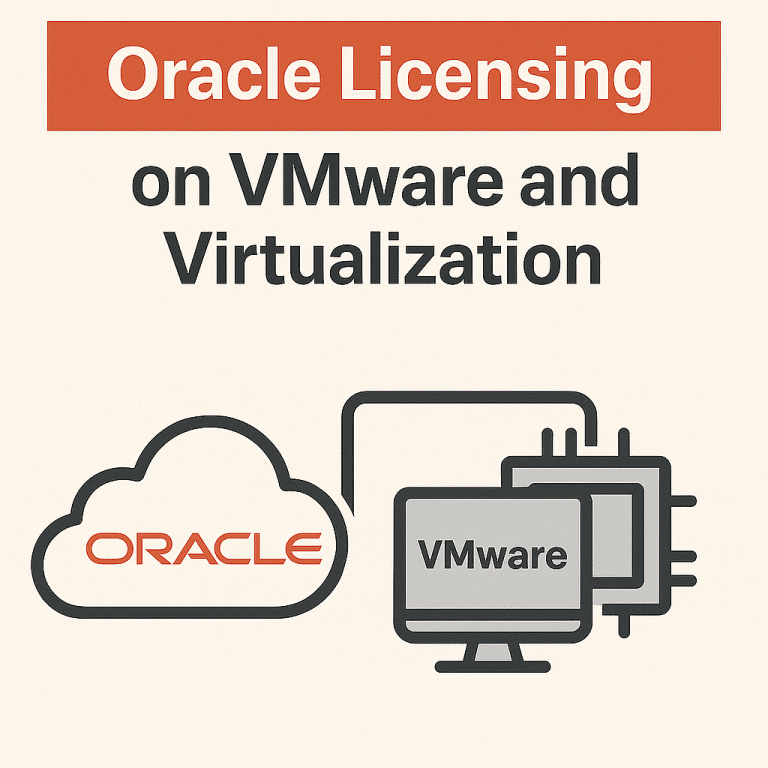 Oracle Licensing On Vmware And Virtualization