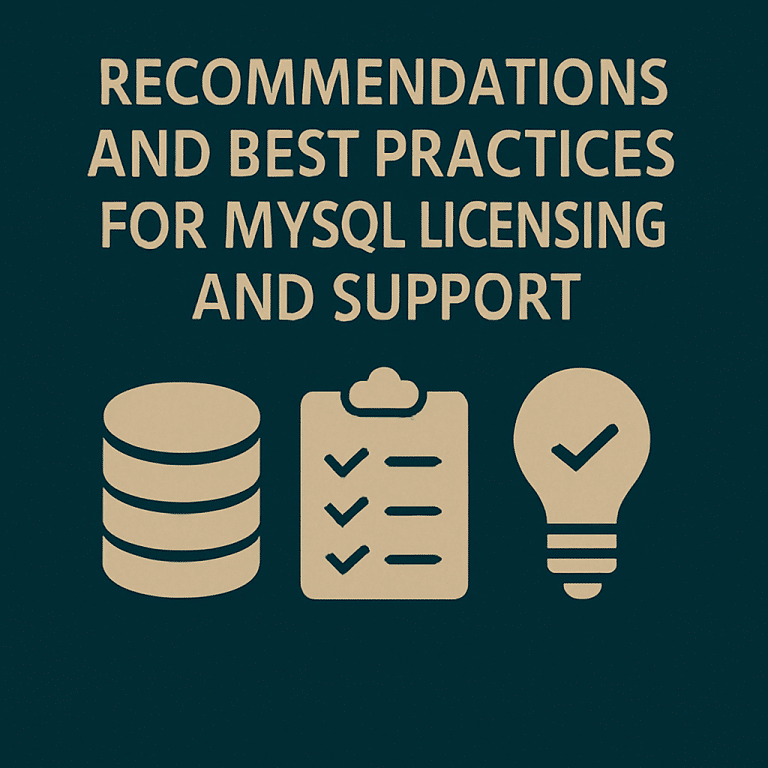 Oracle MySQL Licensing and Support: A Complete Advisory Guide