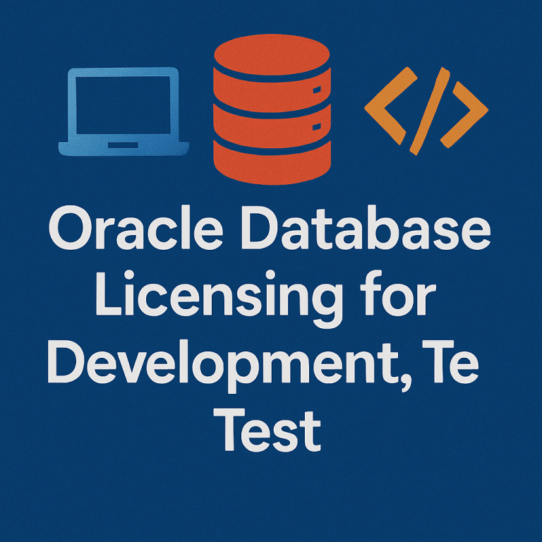 Oracle Database Licensing for Development, Test, and Disaster Recovery ...