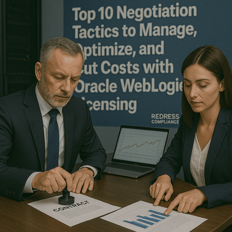Top 10 Negotiation Tactics to Manage, Optimize, and Cut Costs with Oracle WebLogic Licensing