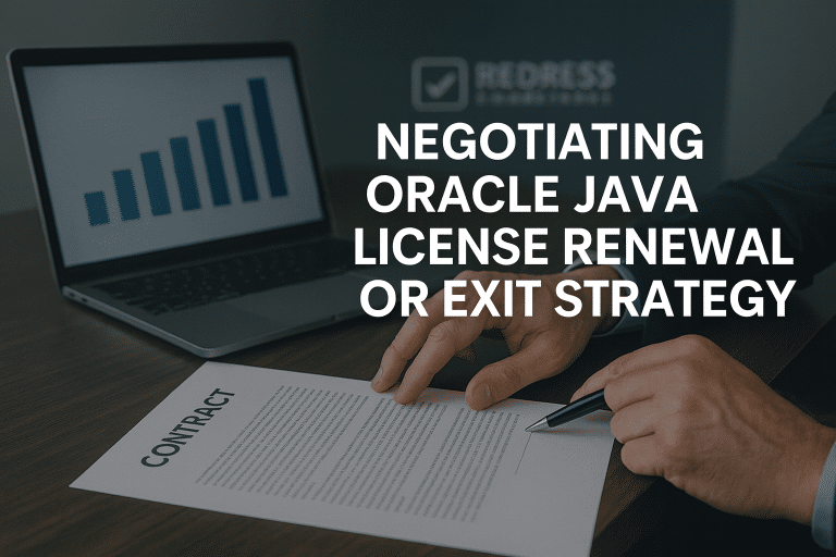 Negotiating Oracle Java License Renewal or Exit Strategy
